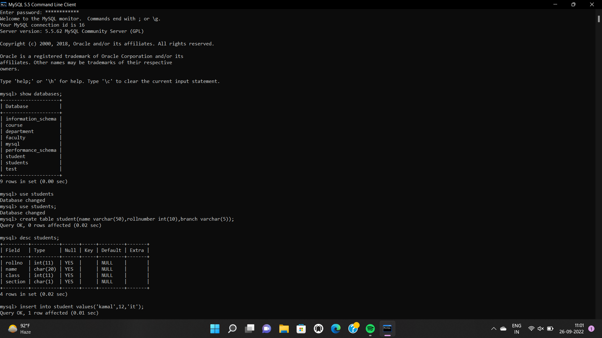 GitHub - dhanushadimple/Database-management-system