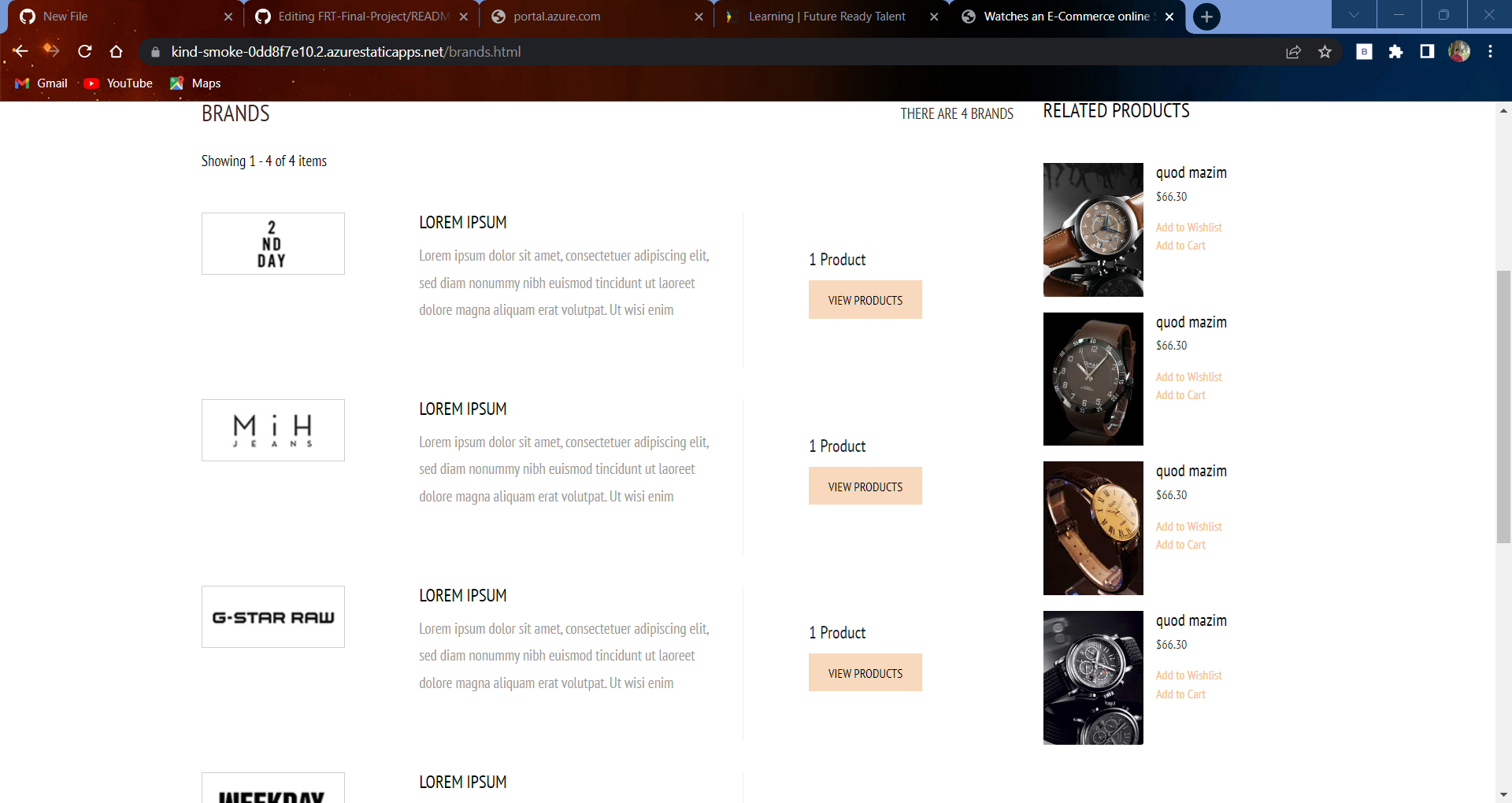 GitHub - Sayan-Dutta-1/Watches---FRT-Project: There may be marketplaces like amazon who sell ...
