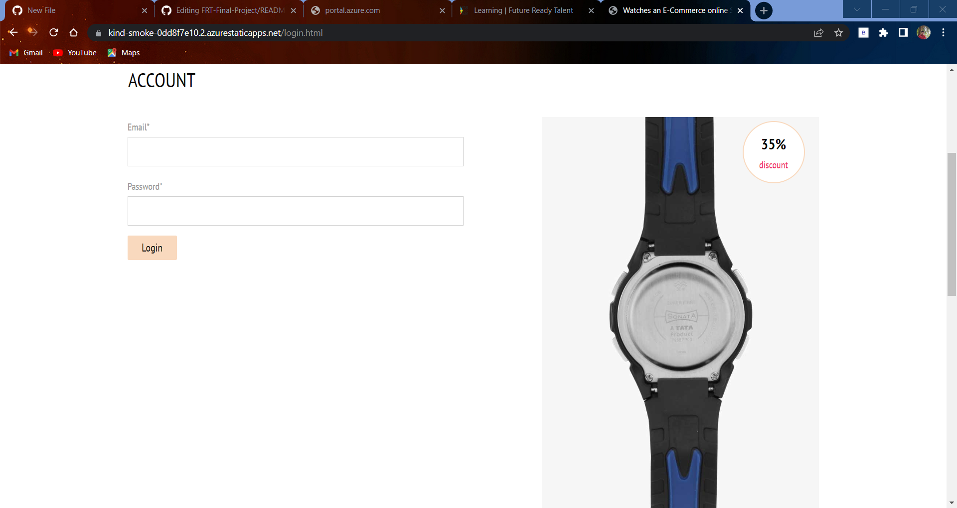 GitHub - Sayan-Dutta-1/Watches---FRT-Project: There may be marketplaces like amazon who sell ...