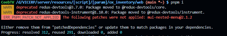 Impossible To Build · Issue 870 · Overextendedoxinventory · Github