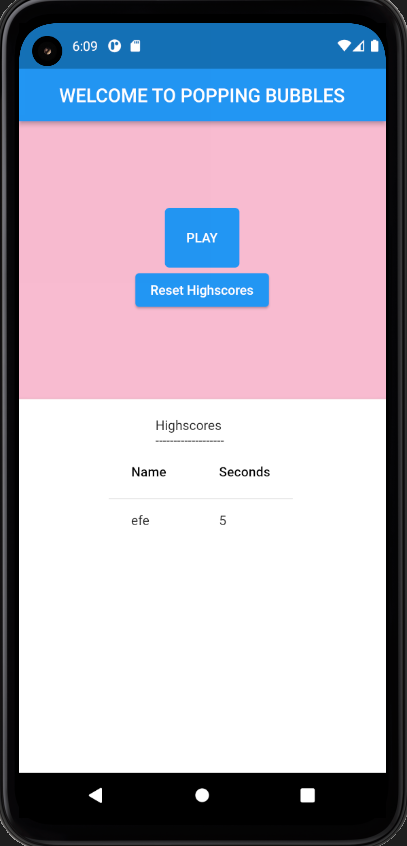 GitHub - EfeEmiroglu/FlutterPoppingBubblesGame: Popping Bubbles game