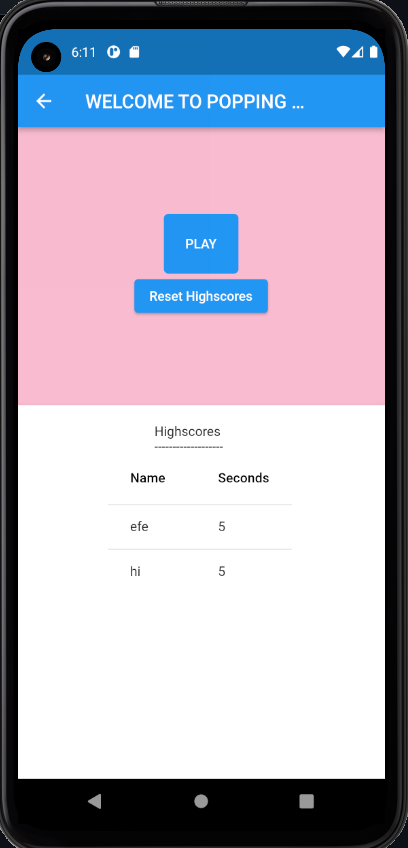 GitHub - EfeEmiroglu/FlutterPoppingBubblesGame: Popping Bubbles game
