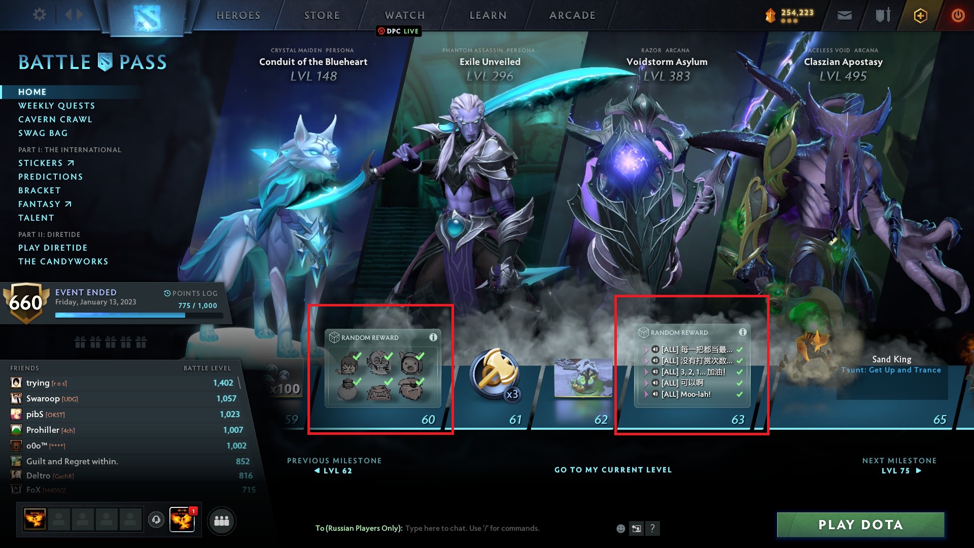Battlepass 2022 missing stuff! · Issue #6643 · ValveSoftware/Dota2-Gameplay · GitHub