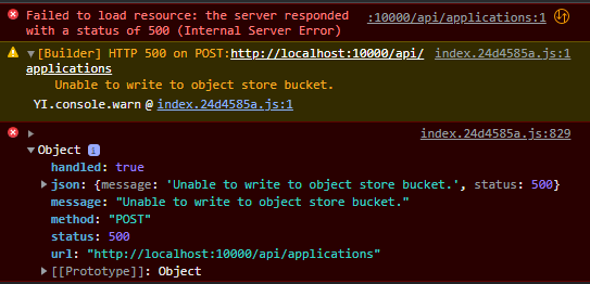 Error Creating App · Issue 7744 · Budibasebudibase · Github 