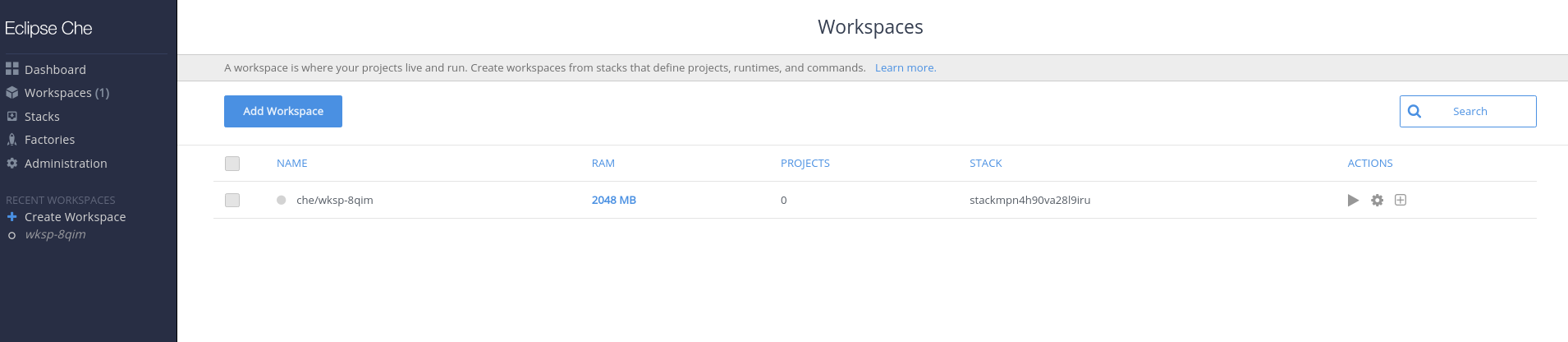 Spike to get Che running on Minishift · Issue #1264 · minishift ...