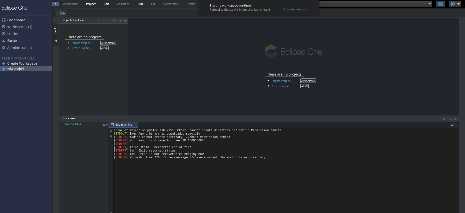 Spike to get Che running on Minishift · Issue #1264 · minishift ...