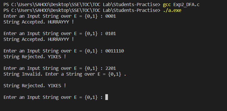 Github Achyutananda Sahootheory Of Computation Theory Of Computation Lab Experiments