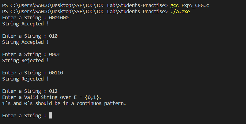 Github Achyutananda Sahootheory Of Computation Theory Of Computation Lab Experiments