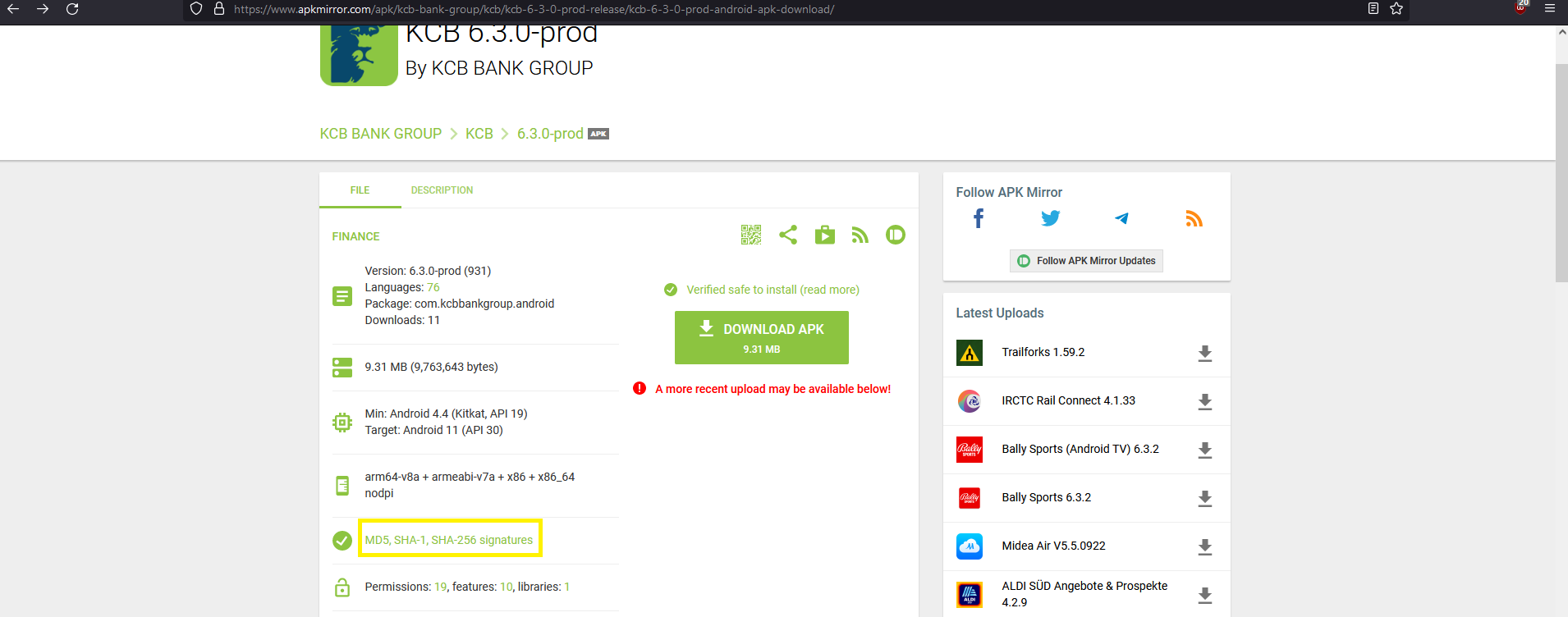 apkmirror.com: breakage · Issue #14993 · uBlockOrigin/uAssets · GitHub