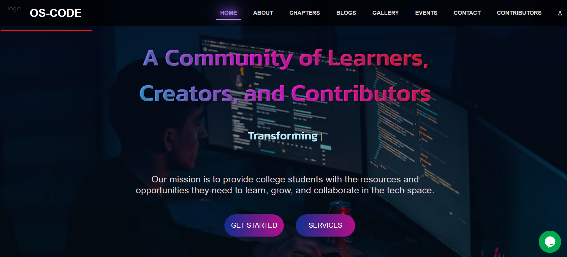 [Bug]: OS-CODE logo is not visible in home page · Issue #1206 · OSCode-Community ...