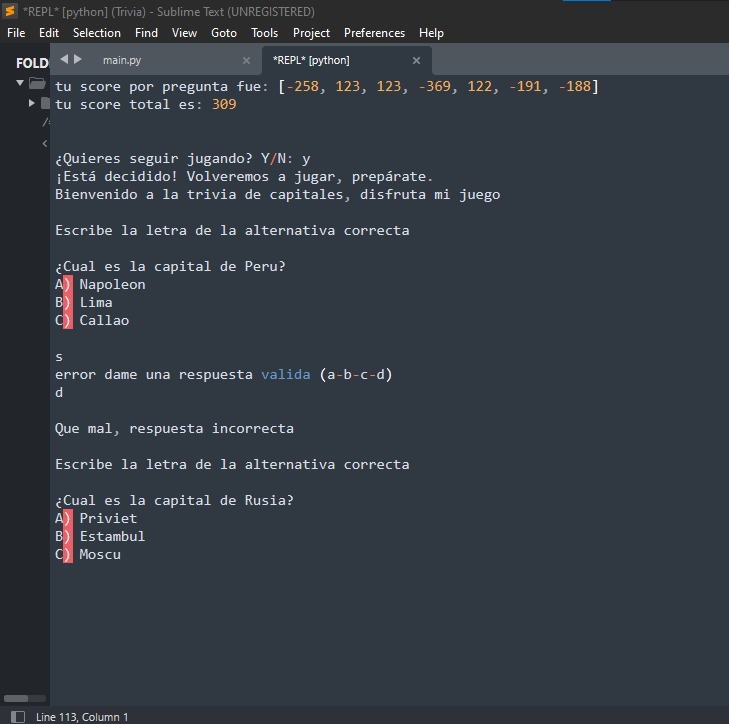 La alternativa (d) esta demás. · Issue #6 · Anthony-moises/Trivia_capitales · GitHub