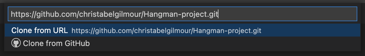 GitHub - christabelgilmour/Hangman-project