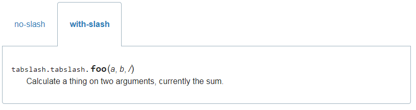 Evaluate whether standard library docs should use positional-only ...