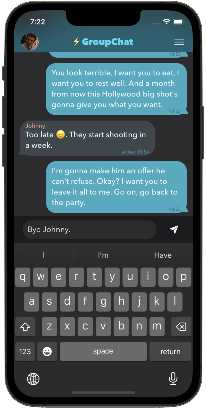 GitHub - blackswift1992/Group-Chat: Group Chat is a presentation model where people can chat ...