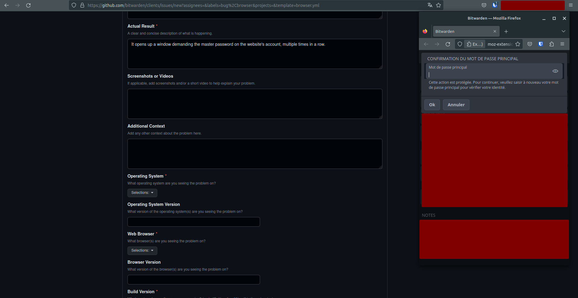 Bitwarden extension spam opening new windows on locked credentials · Issue #6505 · bitwarden ...
