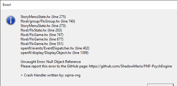 Story Menu Issuse · Issue #10504 · ShadowMario/FNF-PsychEngine · GitHub