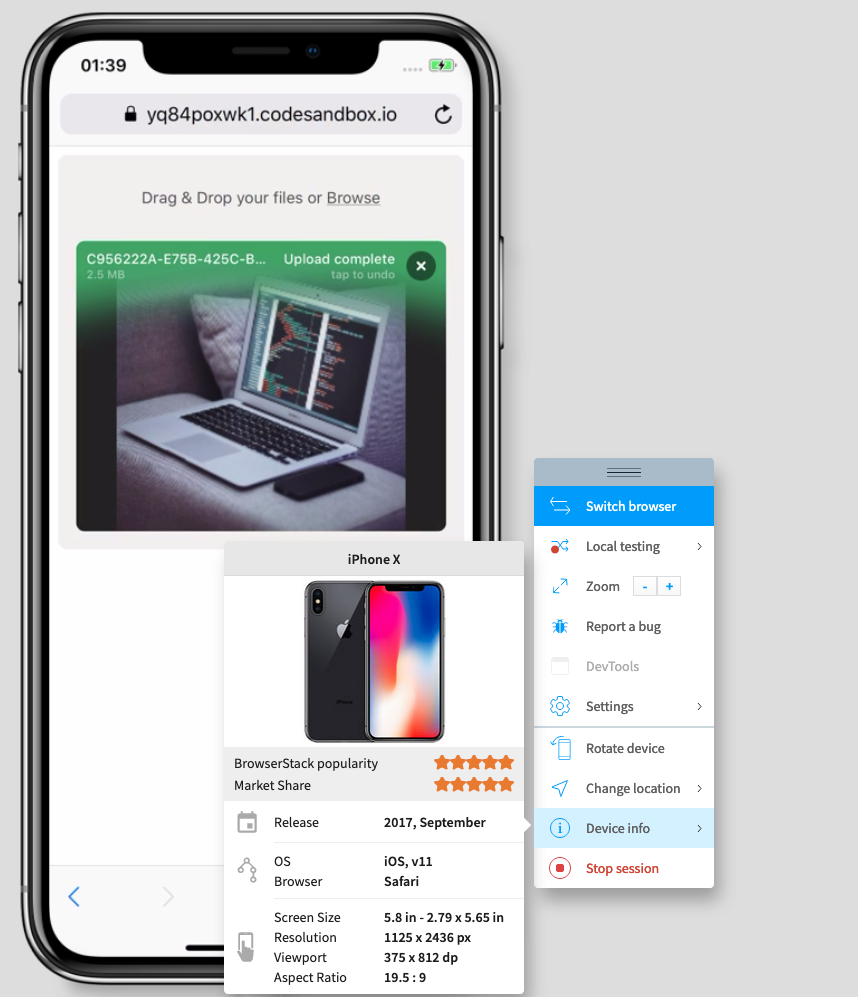 FilePondPluginImageTransform hangs on safari iPhone x and above model · Issue #6 · pqina ...