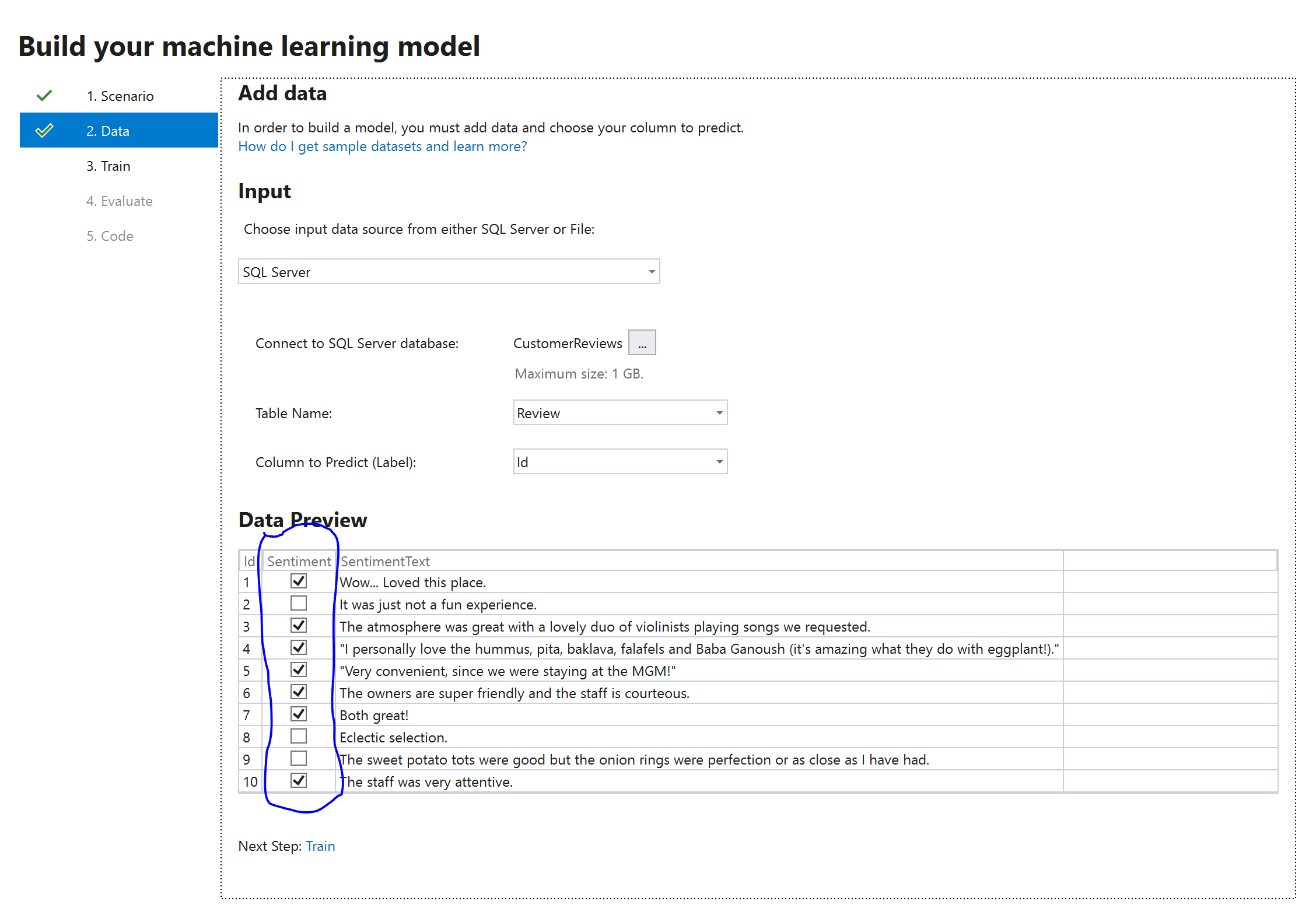 Boolean column values should not be shown as checkboxes in Model Builder · Issue #36 · dotnet ...