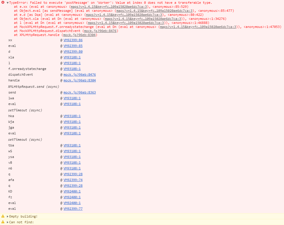 使用mockjs时,导致高德地图web js 报错 · Issue #389 · nuysoft/Mock · GitHub