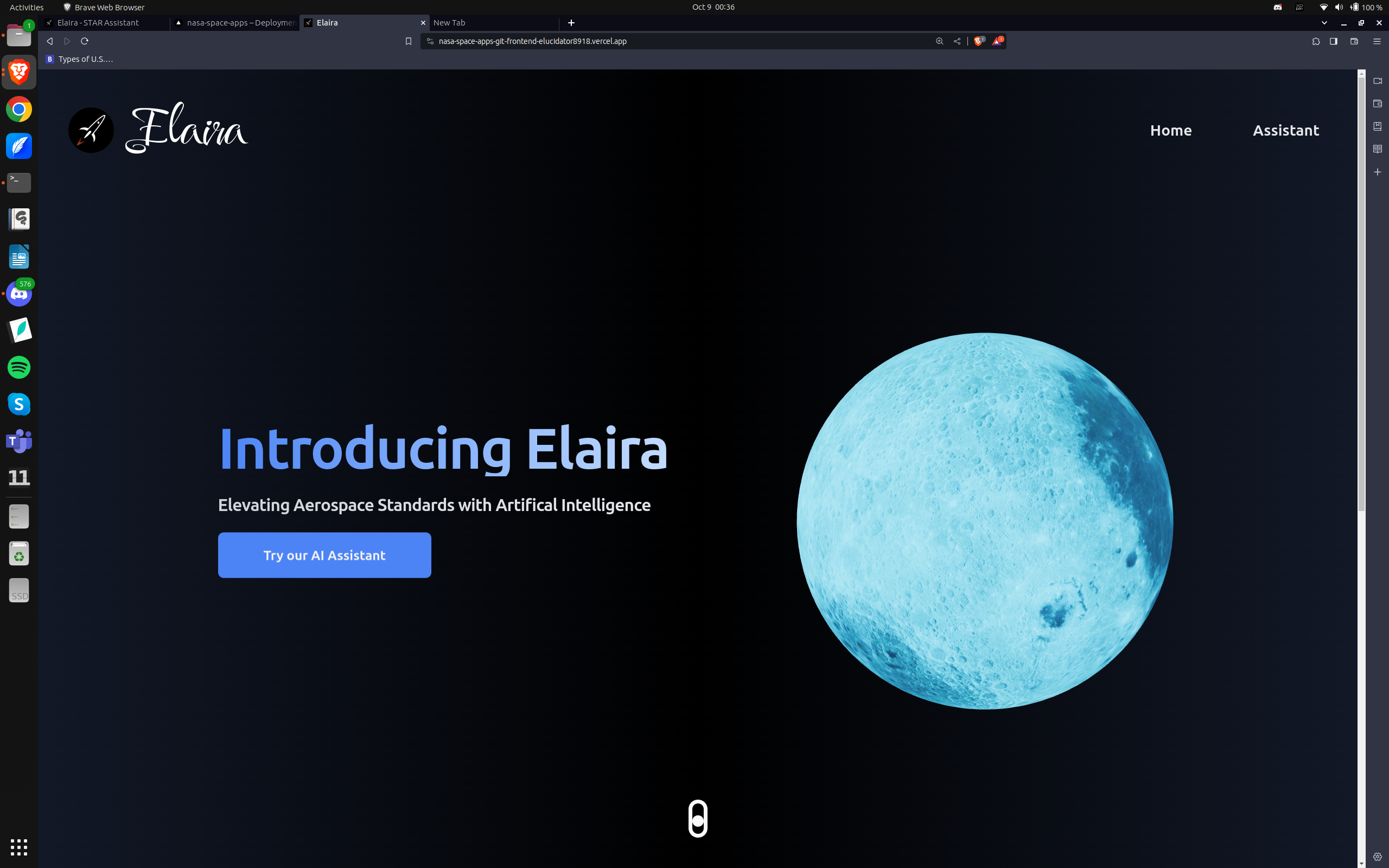 GitHub - elucidator8918/Nasa-Space-Apps: Elaira is designed to streamline the process of ...