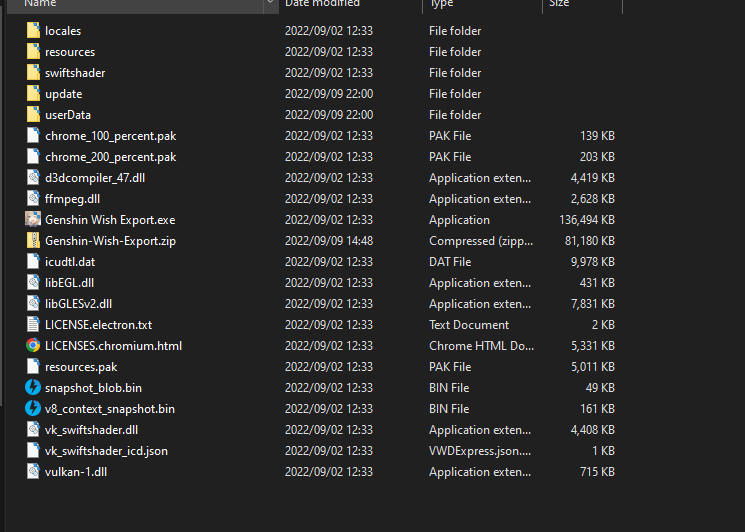 Export data from old versions? · Issue #154 · biuuu/genshin-wish-export · GitHub