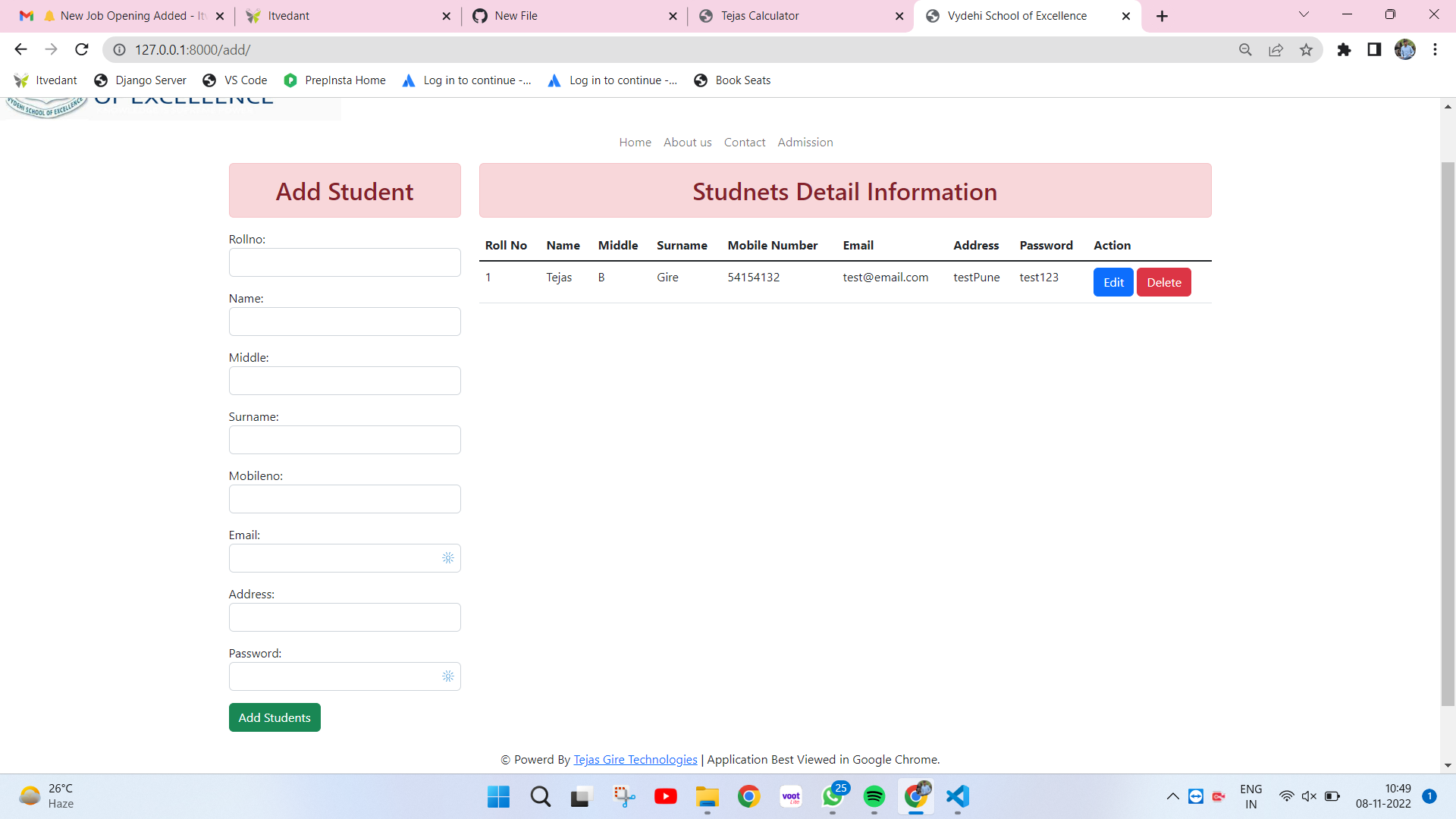 GitHub - giretejas/crudoperation.github.io