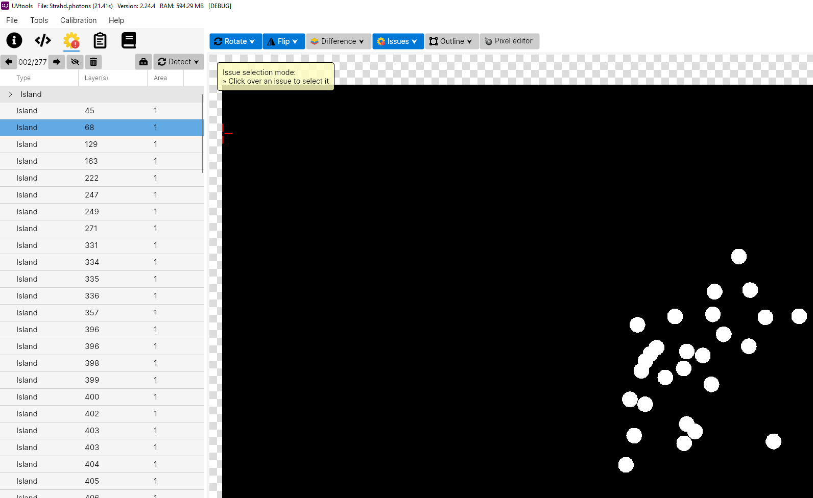 Error opening photons file - image ran shortly or off the end · Issue #344 · sn4k3/UVtools · GitHub