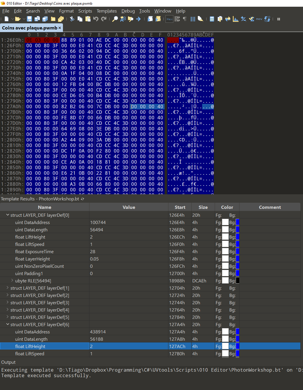 [BUG] Mono X 6K Lift distance not saved correctly. · Issue #457 · sn4k3/UVtools · GitHub