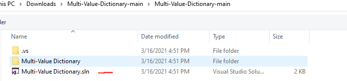 GitHub - Mohammad-Omar/Multi-Value-Dictionary