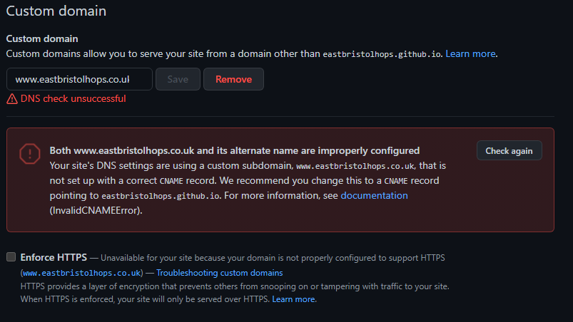 Improperly configured DNS · community · Discussion #32641 · GitHub