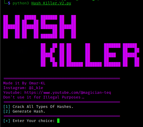GitHub - Omar-KL/Hash_Killer.V2