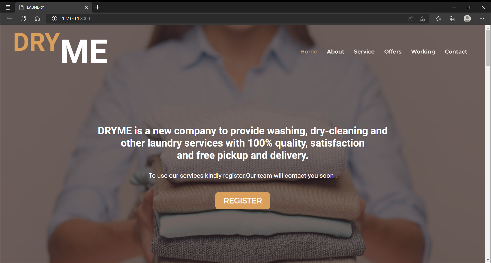 GitHub - hari333krishnan/laundryproject