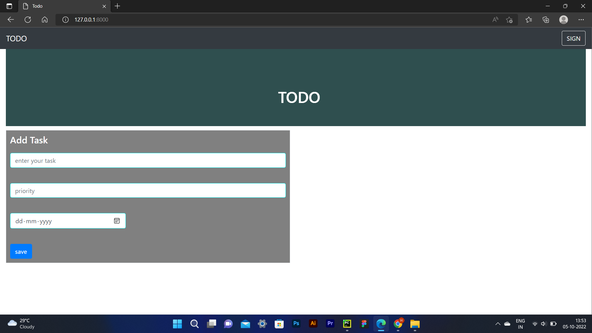 GitHub - hari333krishnan/todoproject