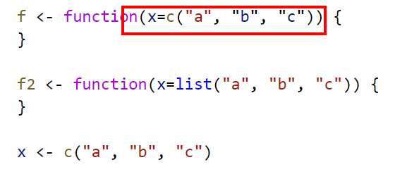 R Colourising Glitch With C In Function Args · Issue 79559 · Microsoft Vscode · Github