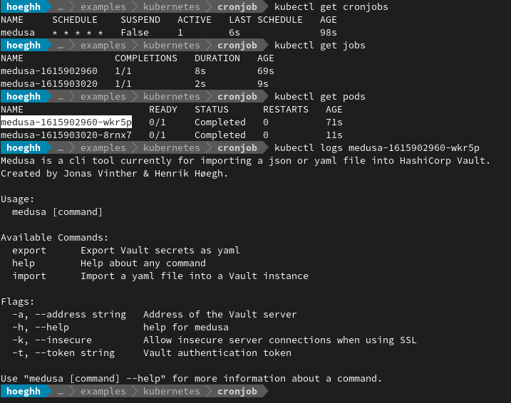 Create k8s cronjob manifest example · Issue #31 · jonasvinther/medusa ...