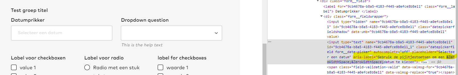 Make it possible to set PickAday ariaLabel · Issue #1082 · umbraco/Umbraco.Forms.Issues · GitHub