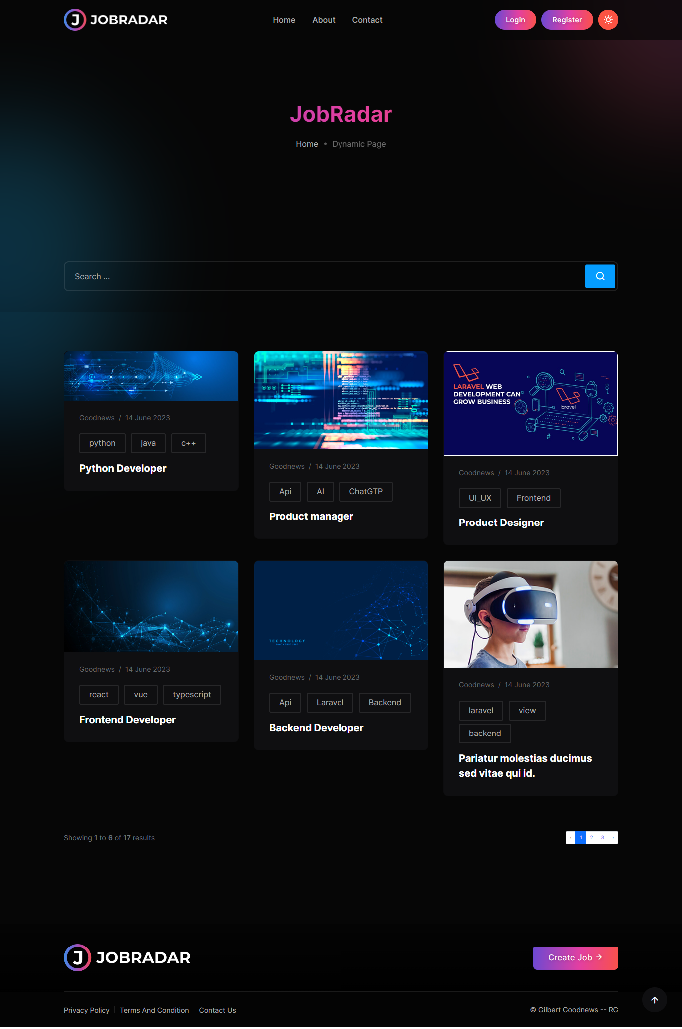 GitHub - gilbertozioma/Job-Radar: I developed and seamlessly integrated ...