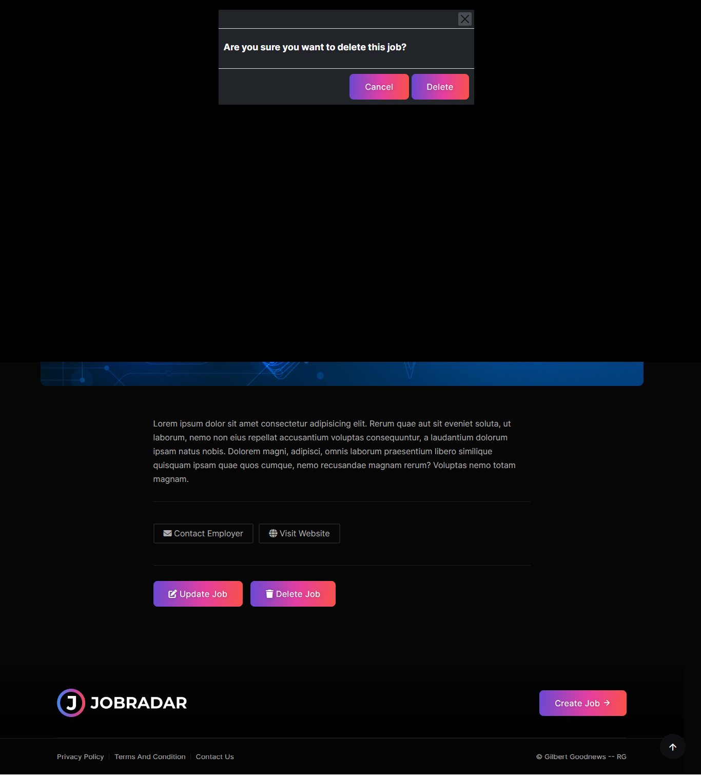 GitHub - gilbertozioma/Job-Radar: I developed and seamlessly integrated ...