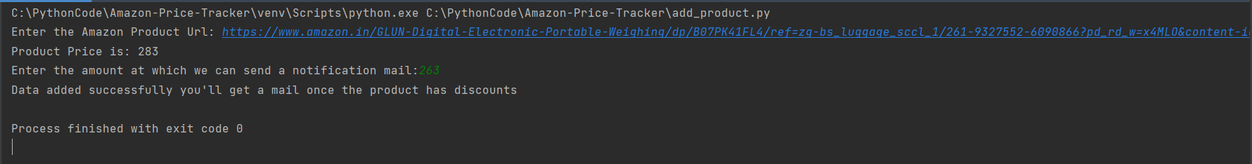 GitHub - Rajkumar0819/Amazon-Price-Tracker