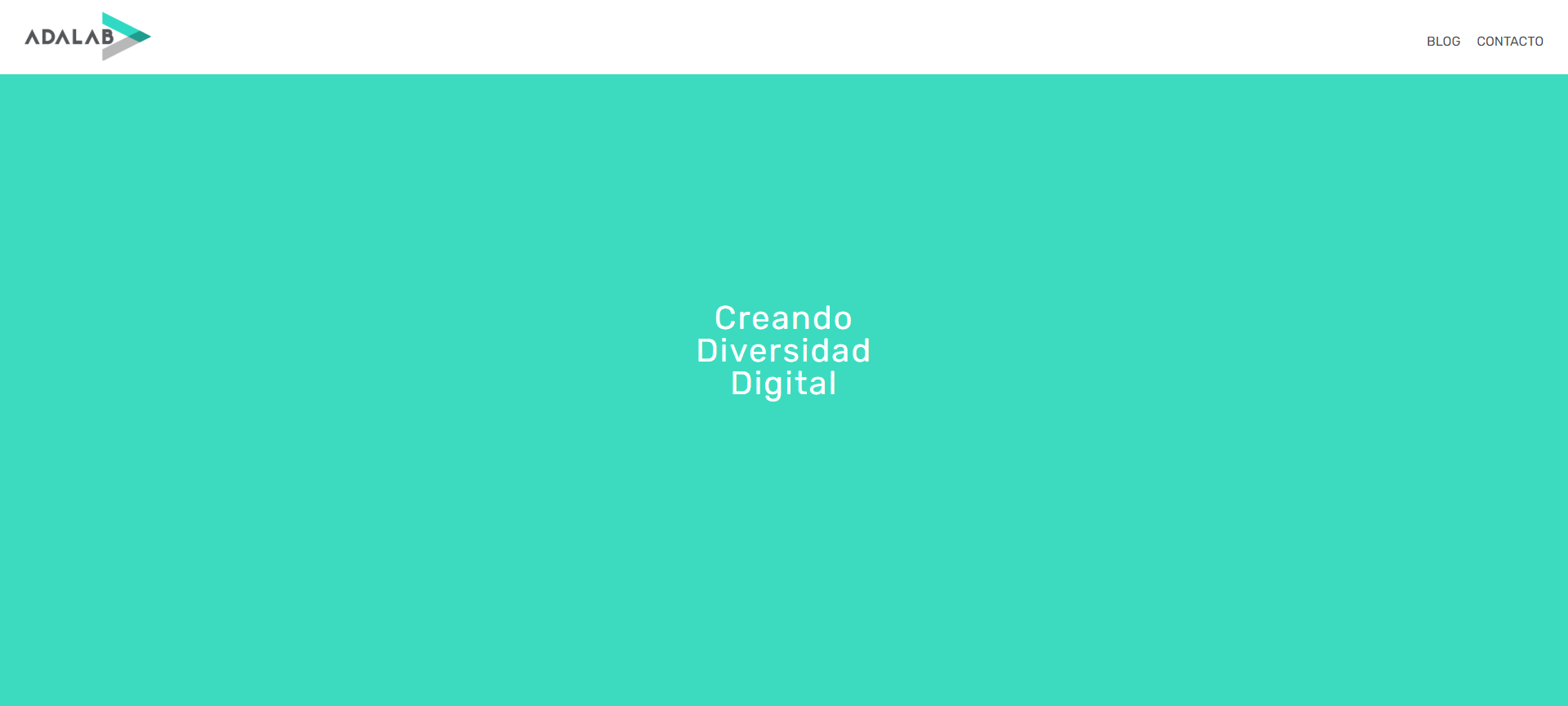 GitHub - marocena26/creando-diversidad-digital: Layout of a simplified version of the home page ...