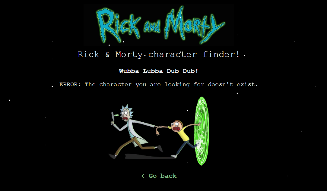 GitHub - marocena26/rick-and-morty-character-finder: Responsive website with a list of Rick and ...