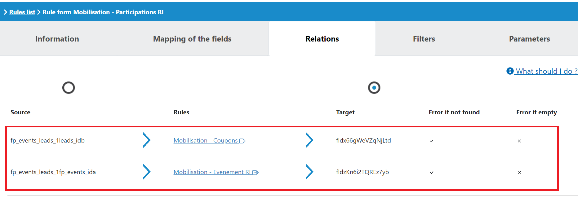 Change the fields coming from relationships clickable · Issue #994 · Myddleware/myddleware · GitHub