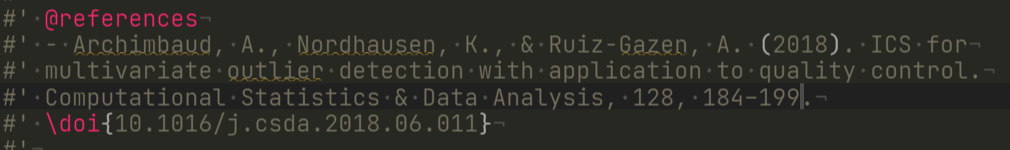 don't use em-dash in roxygen docs · Issue #188 · easystats/easystats · GitHub