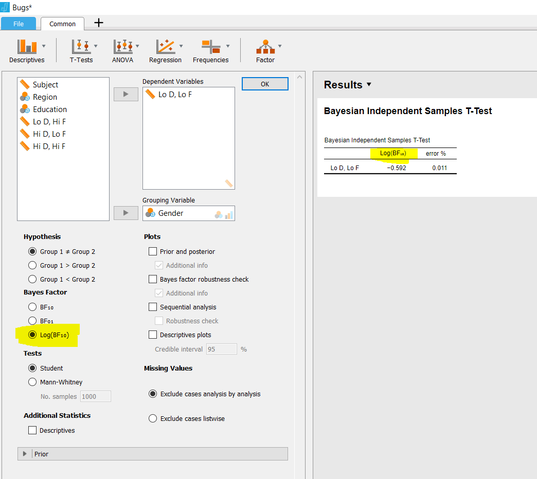 Reporting BF results · Issue #153 · IndrajeetPatil/ggstatsplot · GitHub