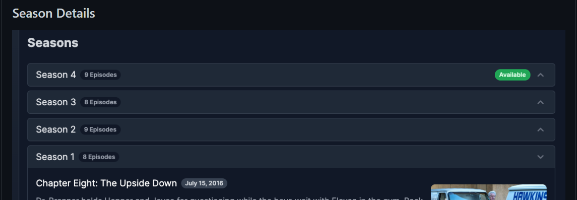 Request view: Show/Indicate paritally available seasons · Issue #2565 · sct/overseerr · GitHub