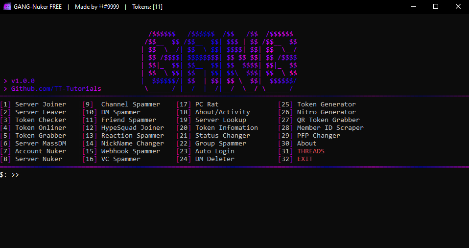 GitHub - coderpyth/GANG-Nuker: haz