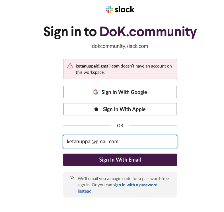 [Bug] The DoK Slack link under DevOps/Communities doesn't work · Issue #620 · WeMakeDevs ...