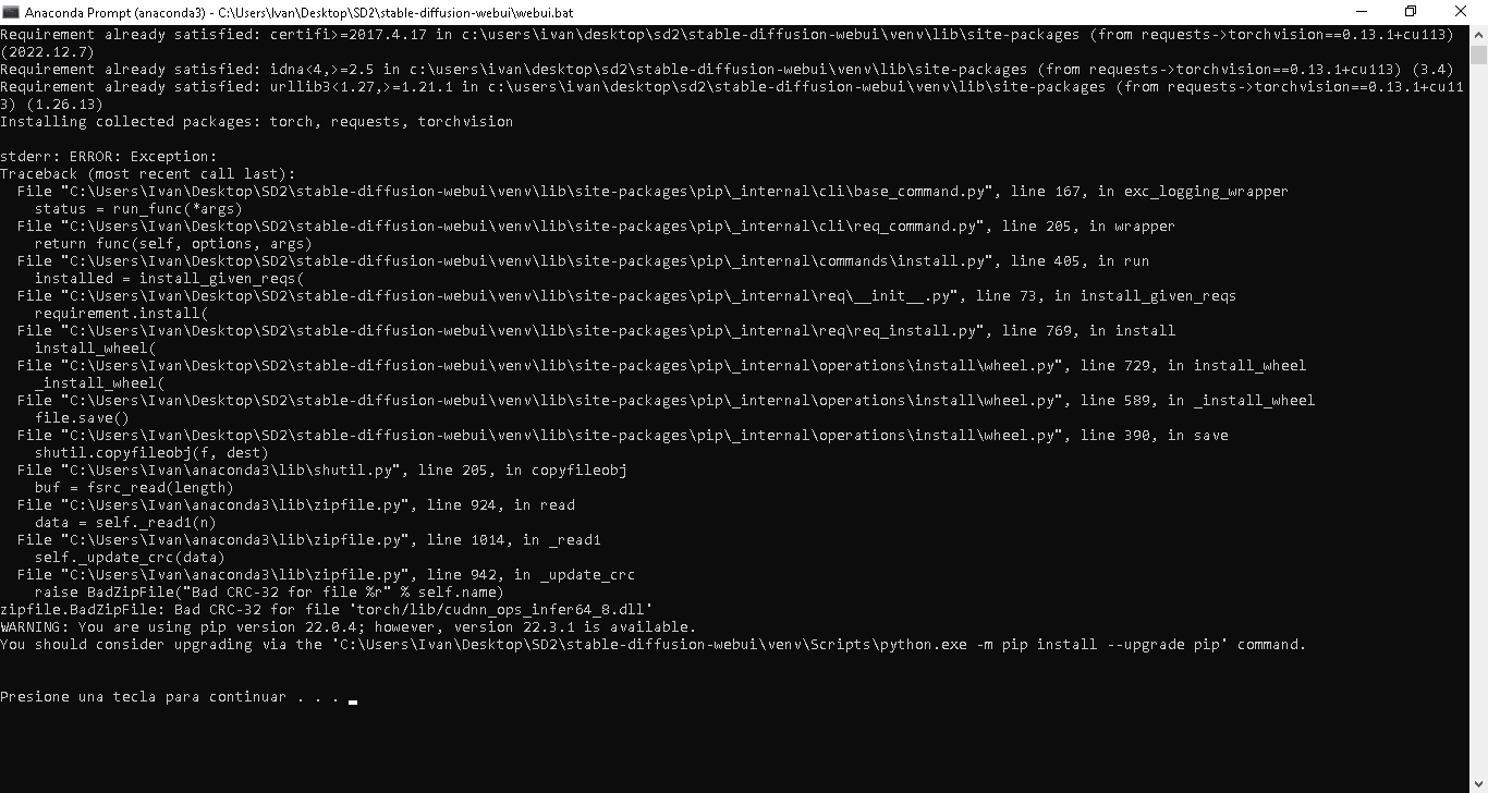 Help with this error · AUTOMATIC1111 stable-diffusion-webui ...