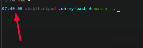 How to remove time from the terminal prompt · Issue #219 · ohmybash/oh-my-bash · GitHub