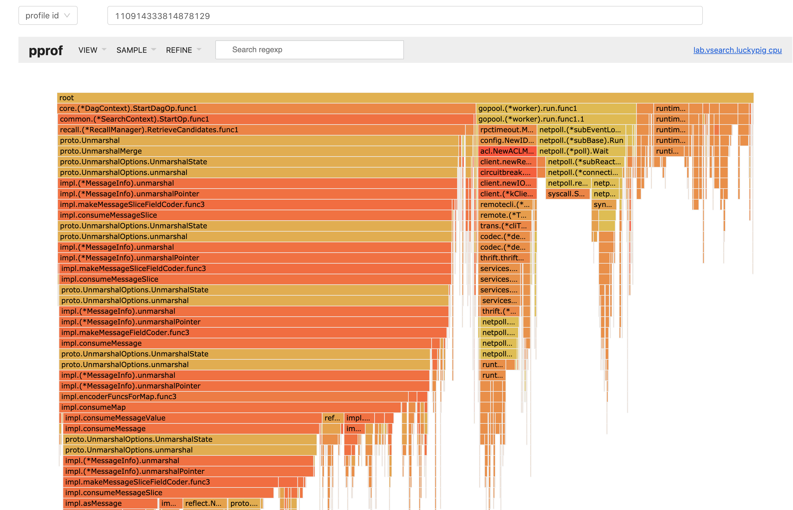 proto.Unmarshal consumes a lot of cpu, any idea to fix this? · Issue #1242 · golang/protobuf ...